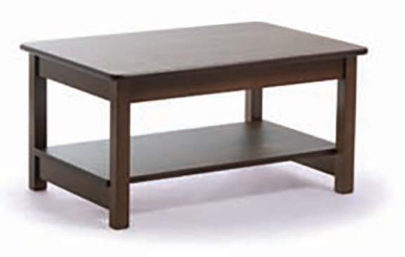 Mossley Rectangular Coffee Table with Shelf - Buckingham Interiors