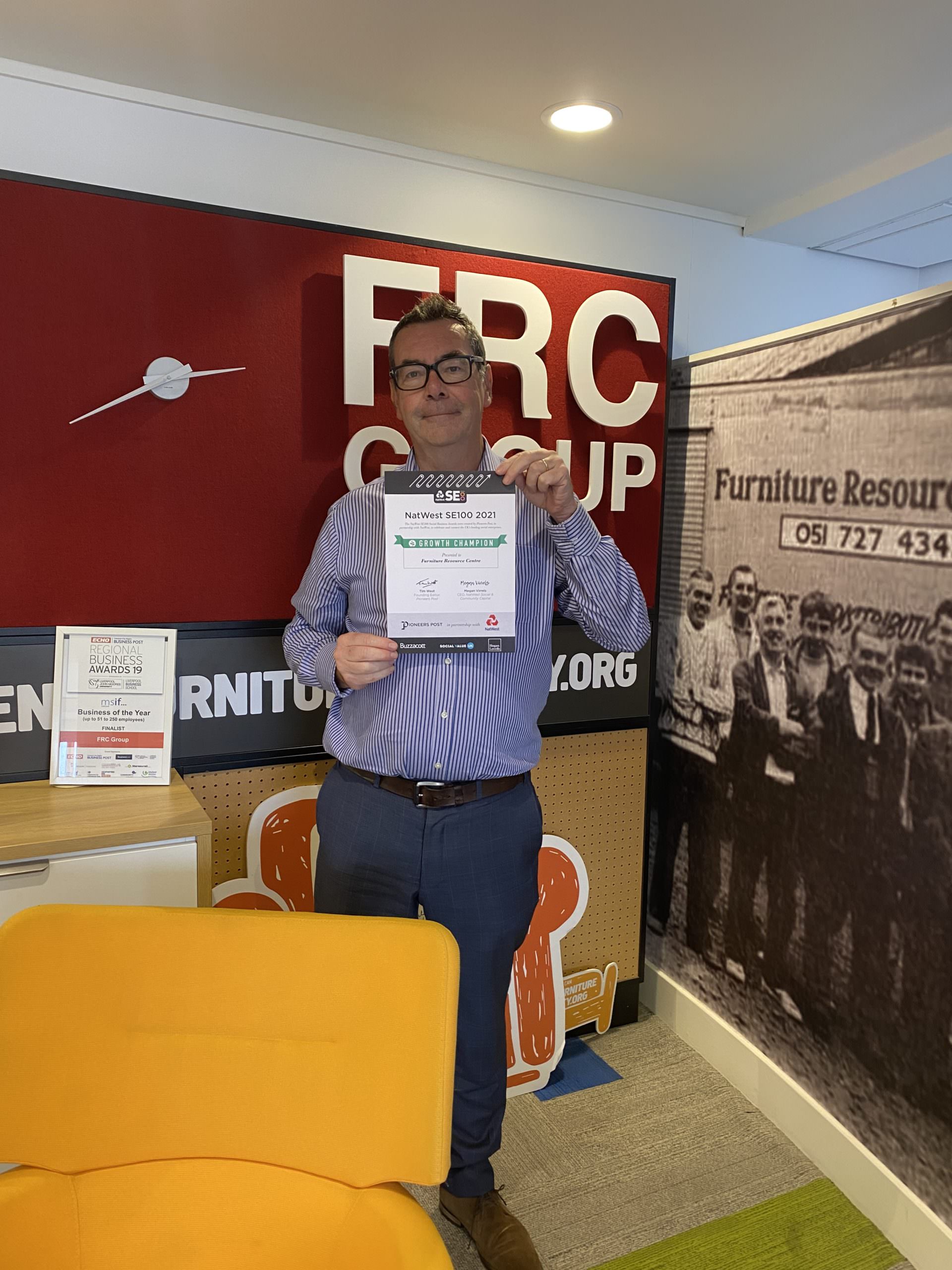 FRC Group wins SE100 Growth Champion Award - FRC Group